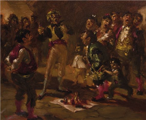 Baldomero Romero Ressendi | The elixir drinker | MutualArt