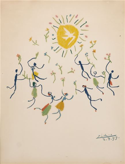 Pablo Picasso | The Round of Youth (1959) | MutualArt