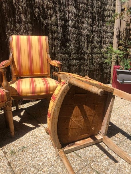 Directoire | PART OF FURNITURE from the Directoire period stamped H ...
