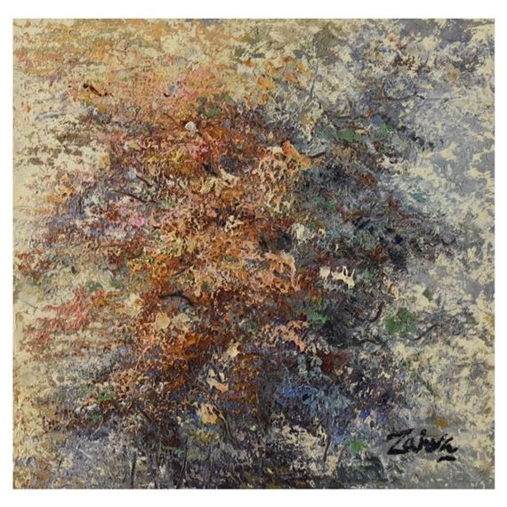 Zahra | Zahra, Original Acrylic Painting on Canvas (24 x 24), Hand ...