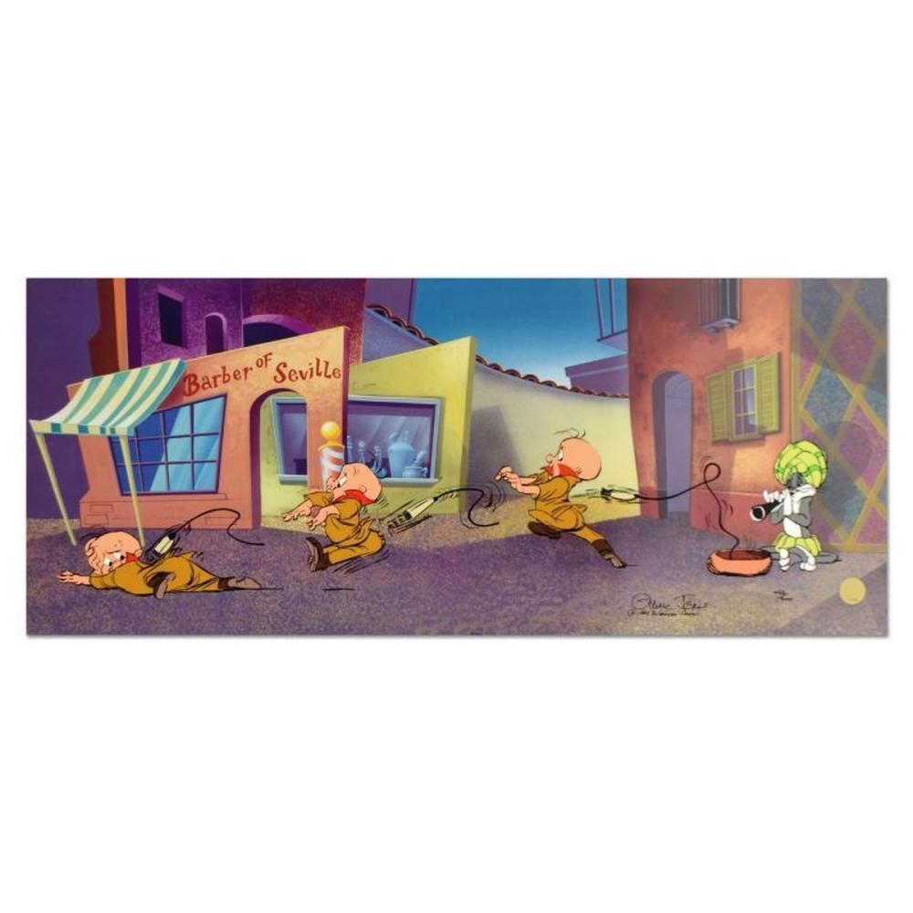 Chuck Jones | Chuck Jones Rabbit Of Seville Hand Signed, Hand Painted ...