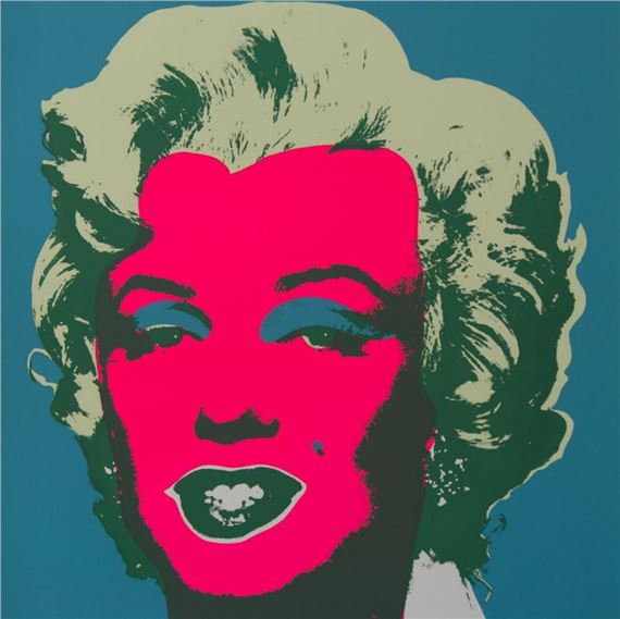Anker Spang-Larsen | Andy Warhol- Silk Screen Marilyn Monroe 11.30 ...