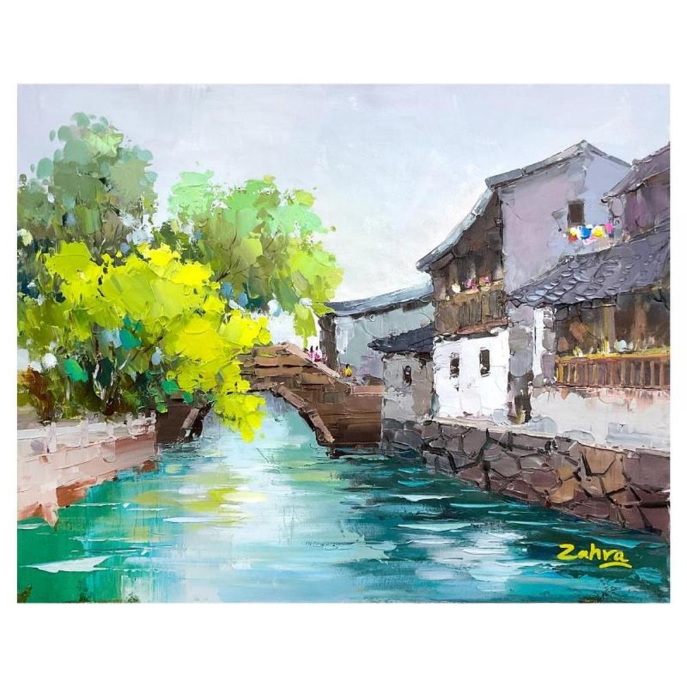 Zahra | Original Acrylic Painting on Canvas | MutualArt