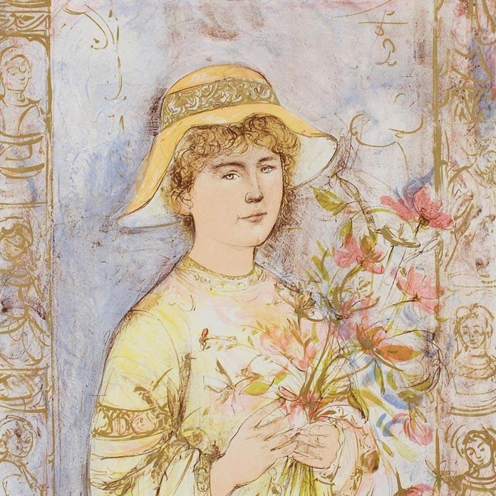 Edna Hibel | Numbered and Hand Signed with Certificate of Authenticity ...