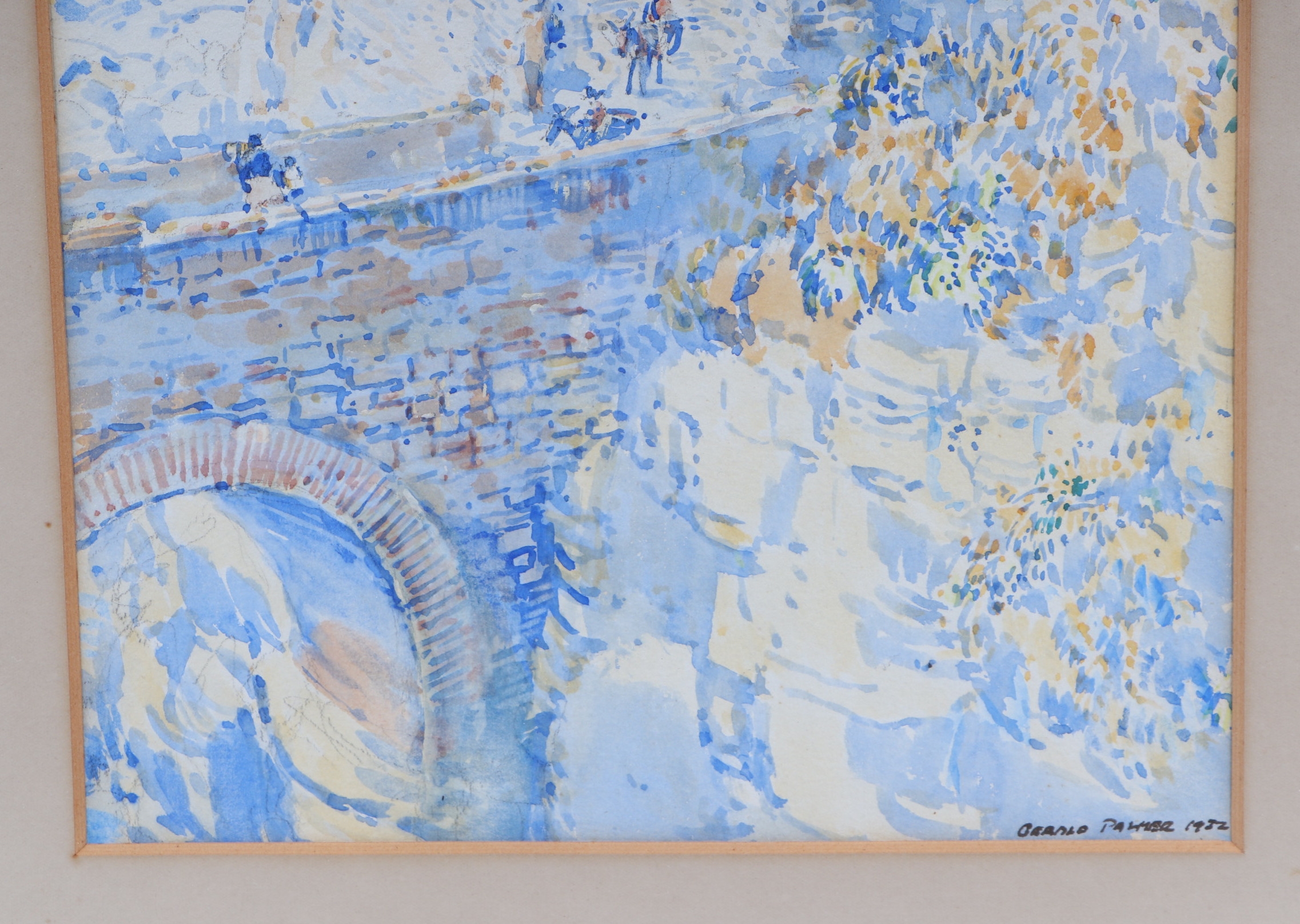 Gerald Palmer | Roman Gateway and Bridge (1932) | MutualArt