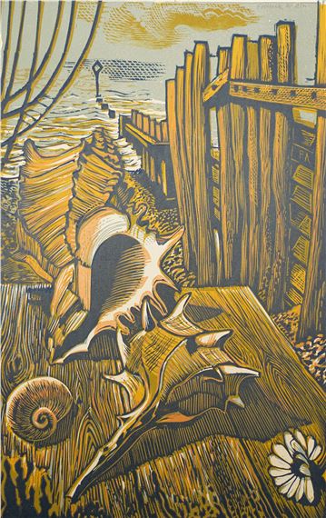 Frederick George Austin | Seashells by Groynes | MutualArt