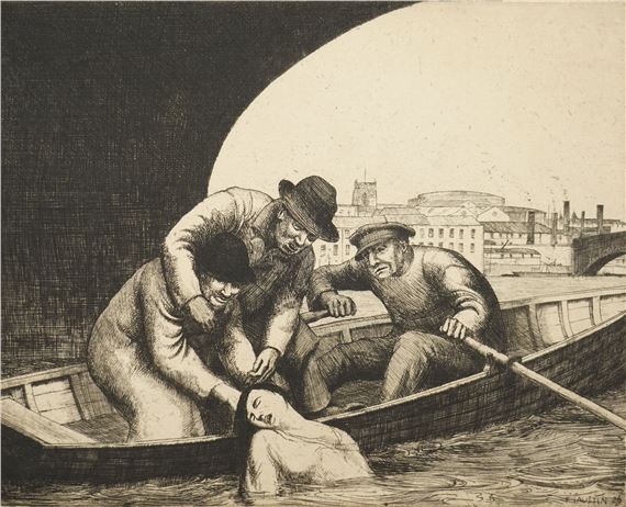 Frederick George Austin | 'A Tragedy' (1925) | MutualArt