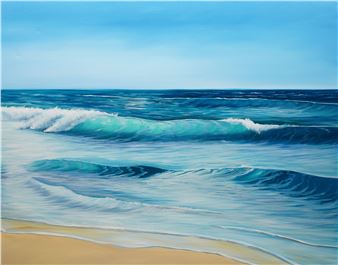 Catherine Kennedy | 'Ocean Waves IV' | MutualArt
