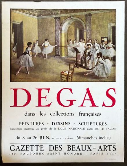 Edgar Degas | EXHIBITION POSTER - Edgar DEGAS | MutualArt