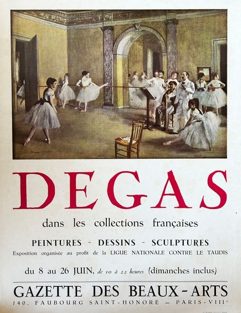 Edgar Degas | EXHIBITION POSTER - Edgar DEGAS | MutualArt