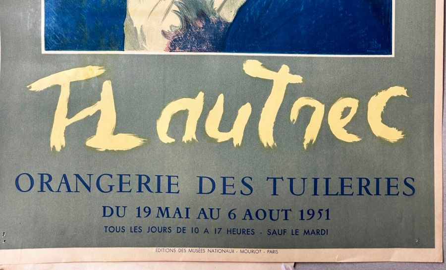 Henri de Toulouse-Lautrec | Poster for the Toulouse-Lautrec Exhibition ...