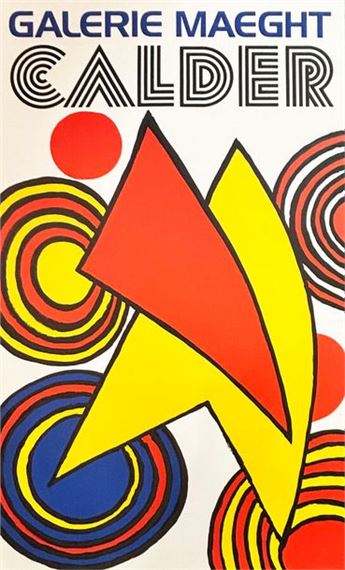 Alexander Calder | POSTER for the Exhibition a - Lot | MutualArt
