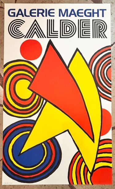 Alexander Calder | POSTER for the Exhibition a - Lot | MutualArt