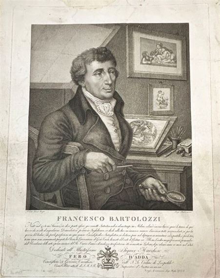 Roberto Focosi | PORTRAIT of Francesco BARTOLOZZI | MutualArt