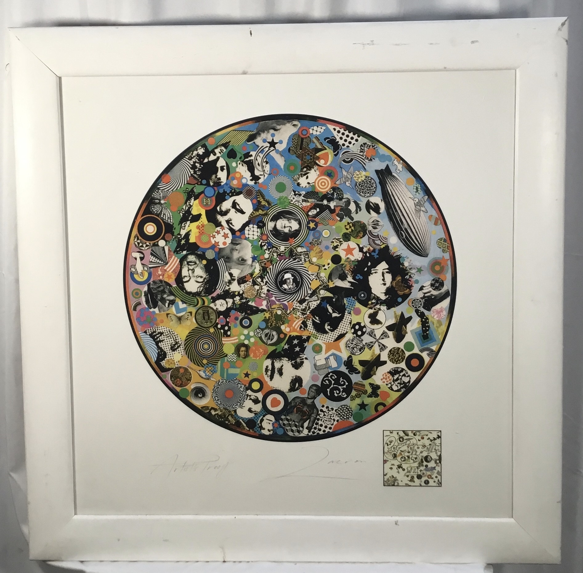 Richard Drew | Led Zeppelin III album pin wheel | MutualArt