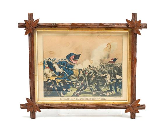 Currier & Ives | CURRIER AND IVES BATTLE LITHOGRAPH (19th Century ...