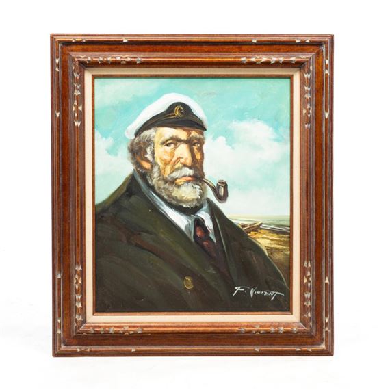 F. Vincent | PORTRAIT OF A CAPTAIN (Late 20th Century) | MutualArt