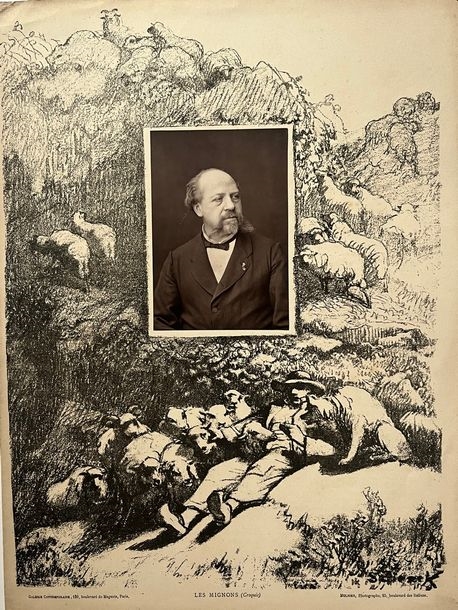 Ferdinand Mulnier | Portrait of the painter August Friedrich Schenck ...