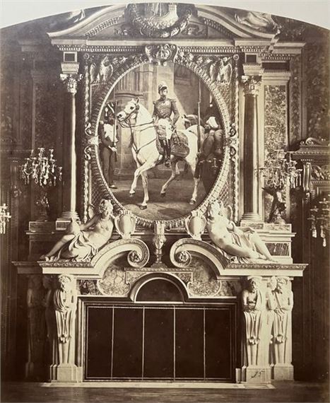 Pierre-Ambroise Richebourg | The Throne Room (Circa 1865) | MutualArt