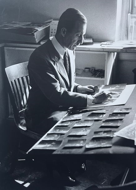 Maurice Tabard | Portrait of Alexey Brodovitch (Circa 1950) | MutualArt