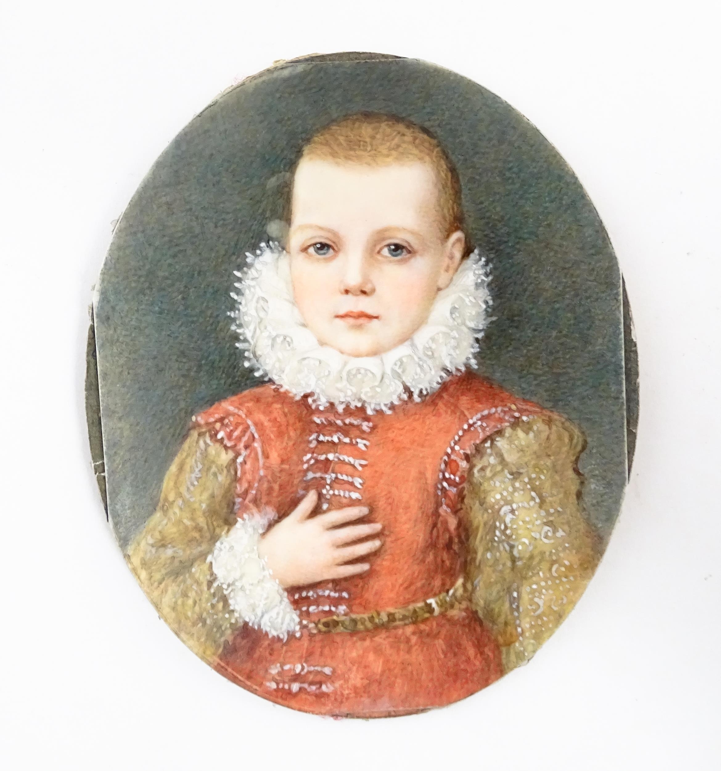 Antonis Dashorst | Portrait of a young noble boy | MutualArt