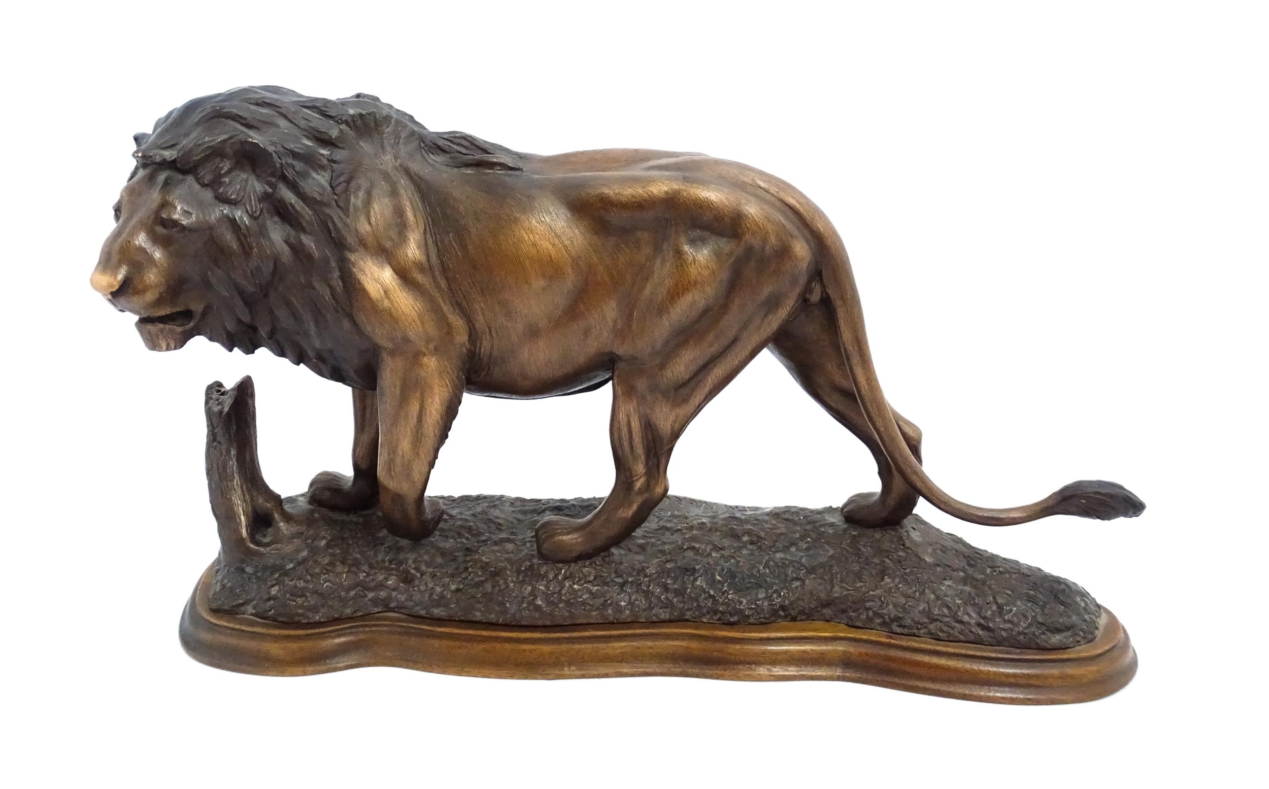 Tim Nicklin | A prowling lion (1998) | MutualArt