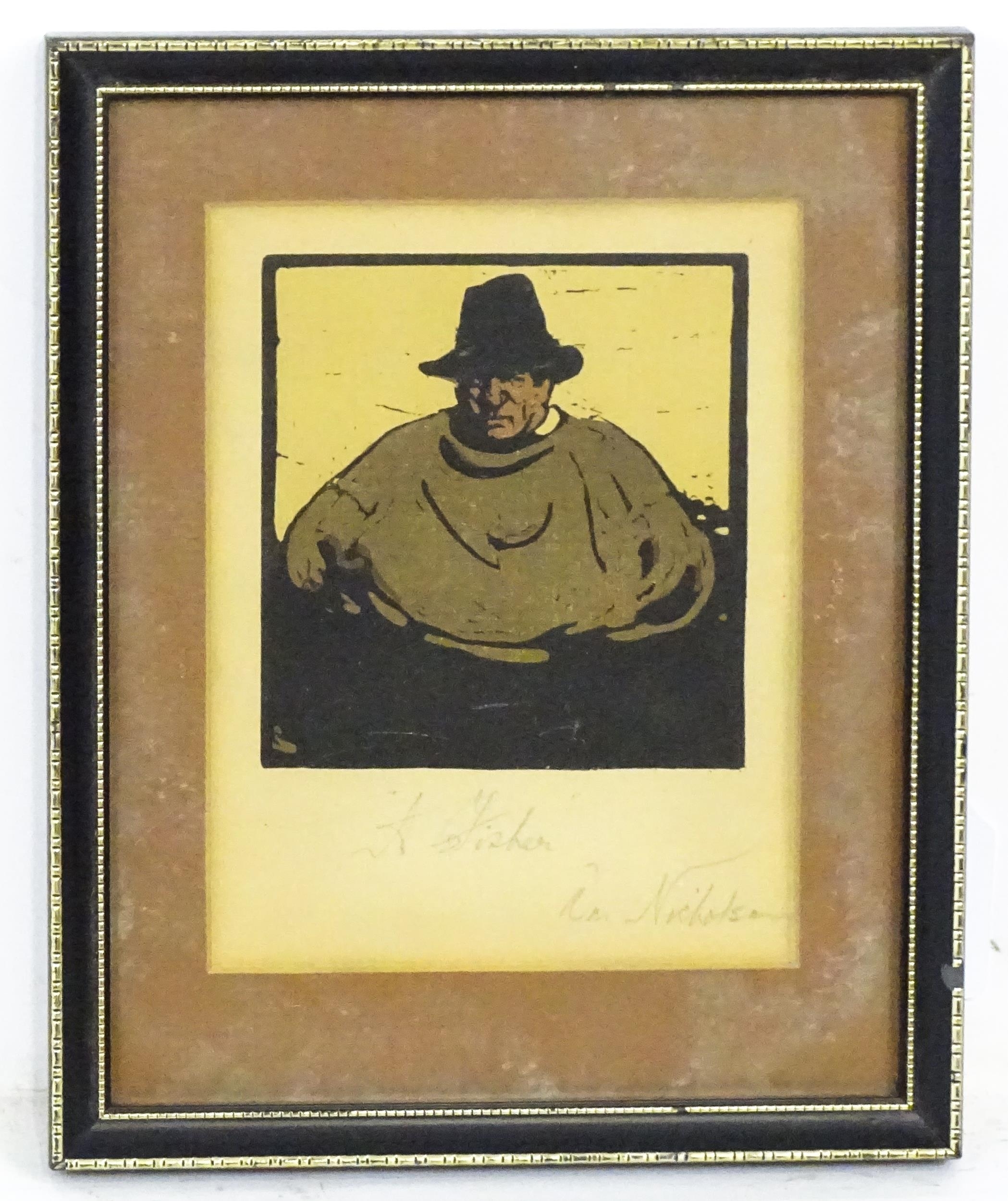 William Nicholson | A Fisher | MutualArt