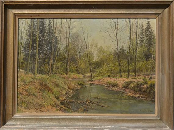 Fedor Karlovich Burkhardt | Landscape (Early 20th Century) | MutualArt