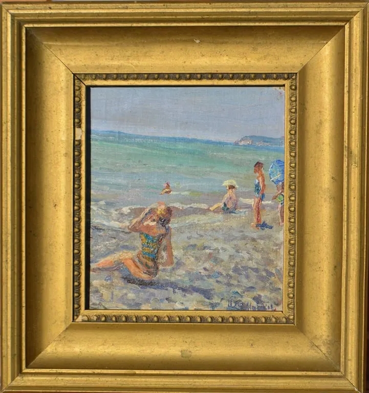 Ilya Mashkov | On the Beach (1930s) | MutualArt