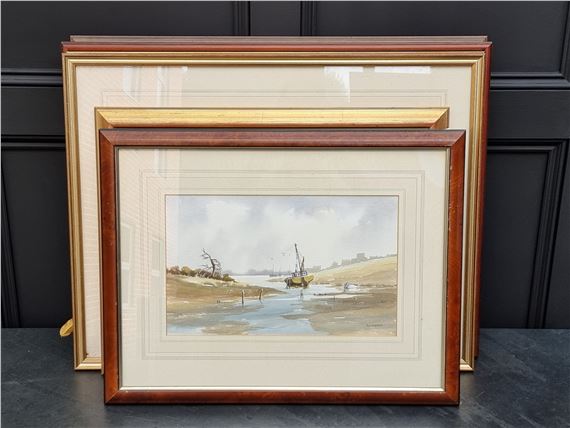 R. Witchard | a group of nine watercolours | MutualArt