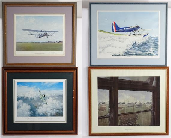 Gerald Coulson | Two signed limited edition aviation prints after ...