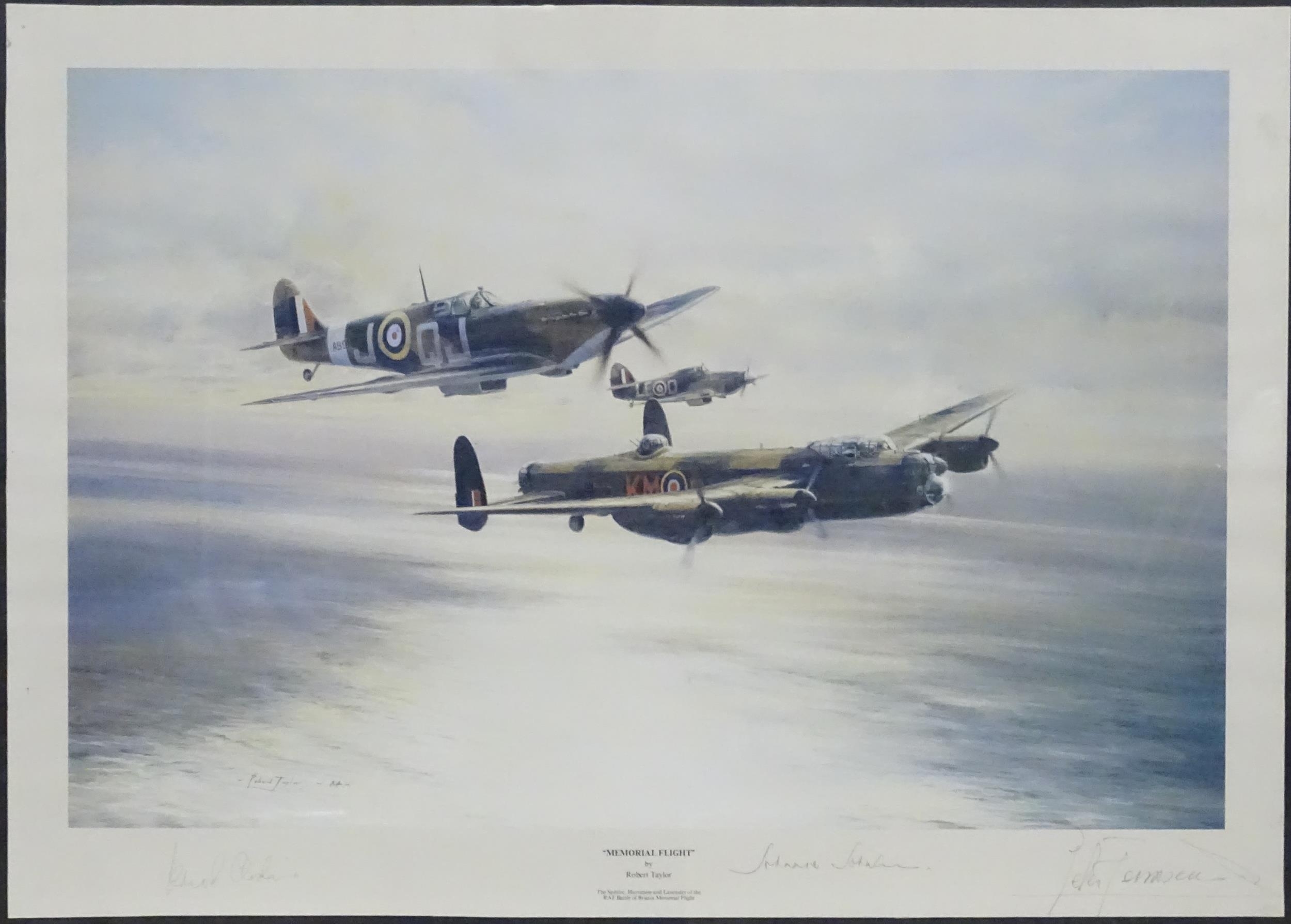 Peter Townsend | Hurricane and Lancaster of the RAF Battle of Britain ...