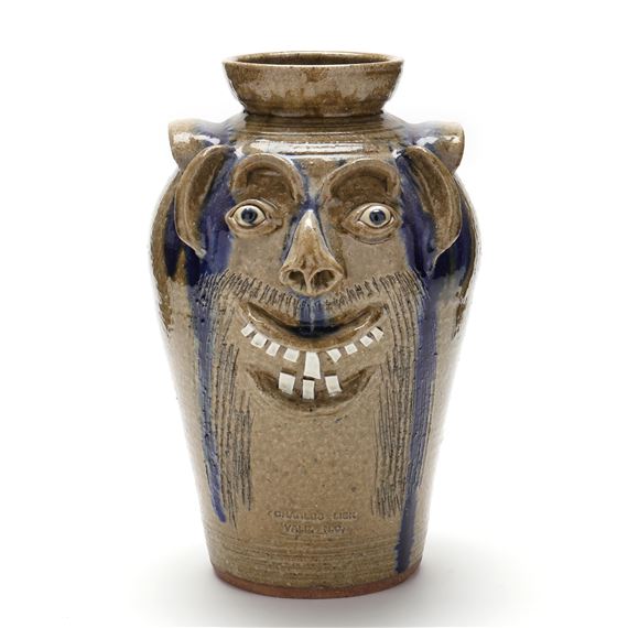 Charles Lisk | Smiling Face Jar | MutualArt