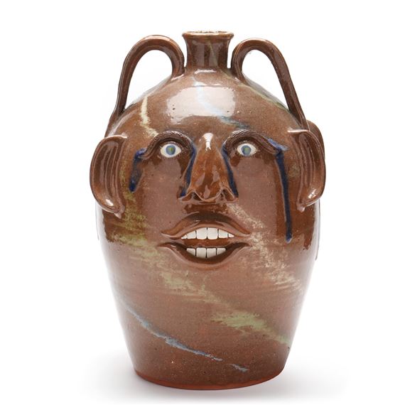 Joe Reinhardt | Large Double Face Jug | MutualArt