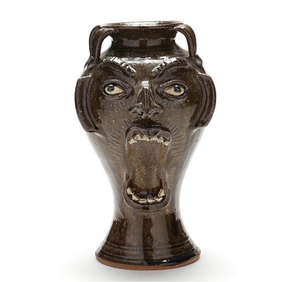 Steve Abee | Screaming Face Vase | MutualArt