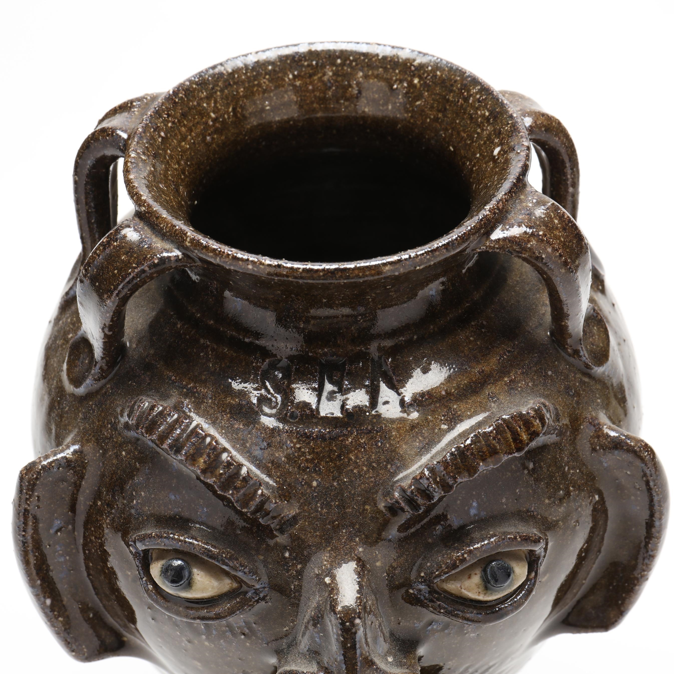 Steve Abee | Screaming Face Vase | MutualArt