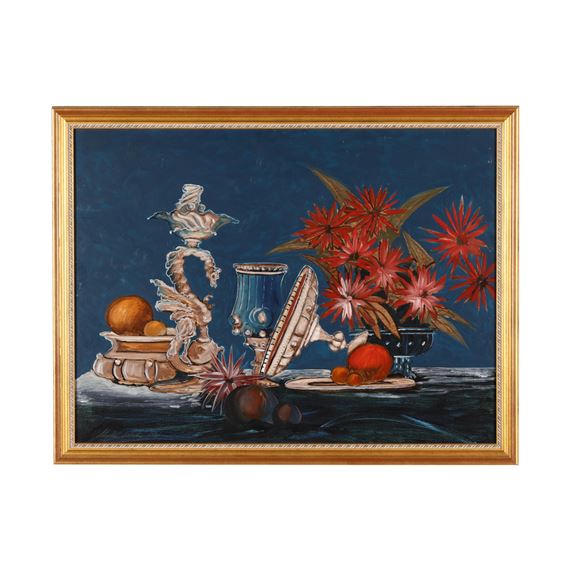 Stephen White | Still Life with Venetian Glass (1981) | MutualArt