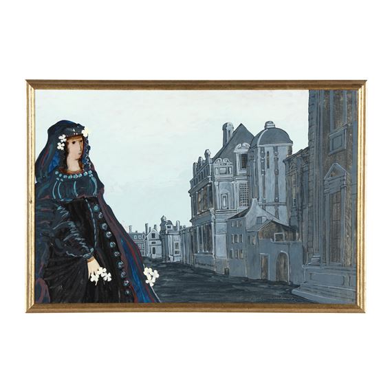 Stephen White | Woman Walking Home (1984) | MutualArt