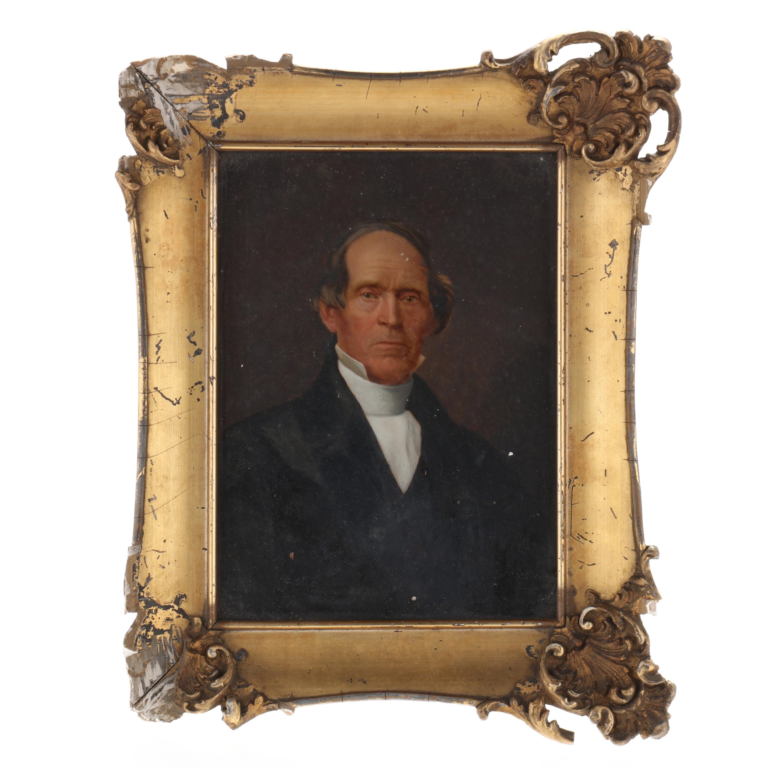 American School, 18th Century | Two Portraits of Luther Halsey | MutualArt