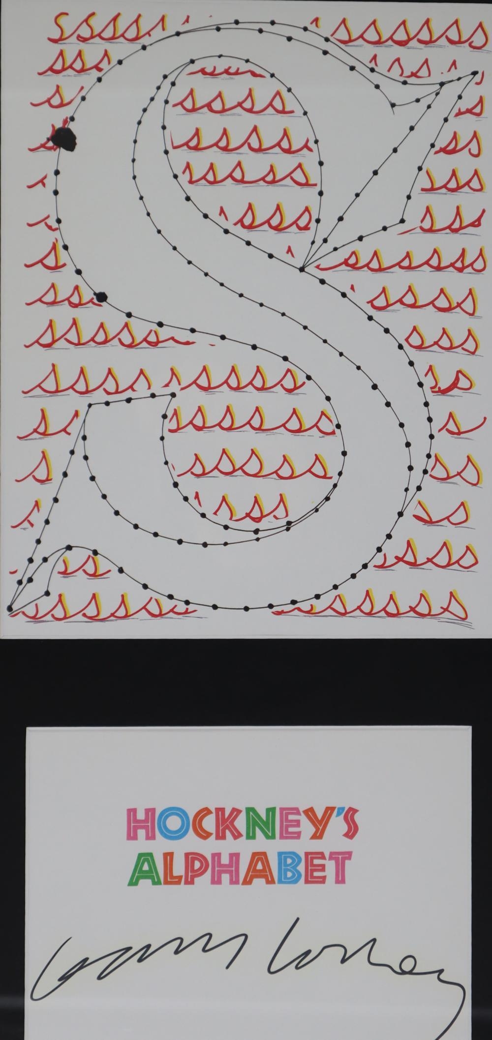 David Hockney | Hockney's Alphabet (1991) | MutualArt