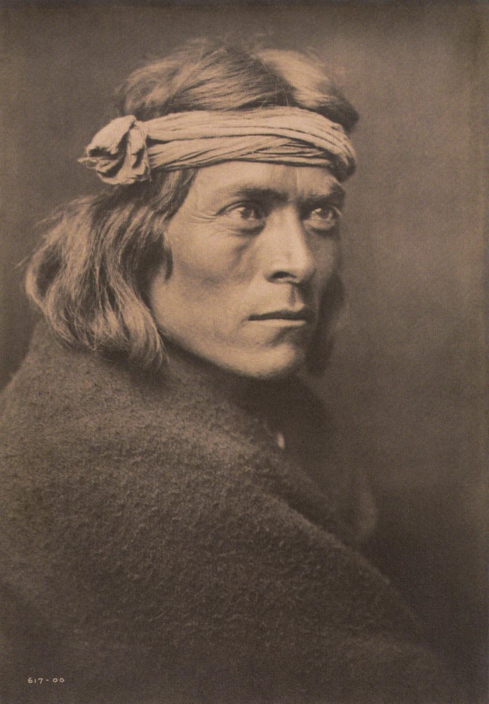 Edward S. Curtis | PLATE 74 A ZUNI GOVERNOR (1900) | MutualArt