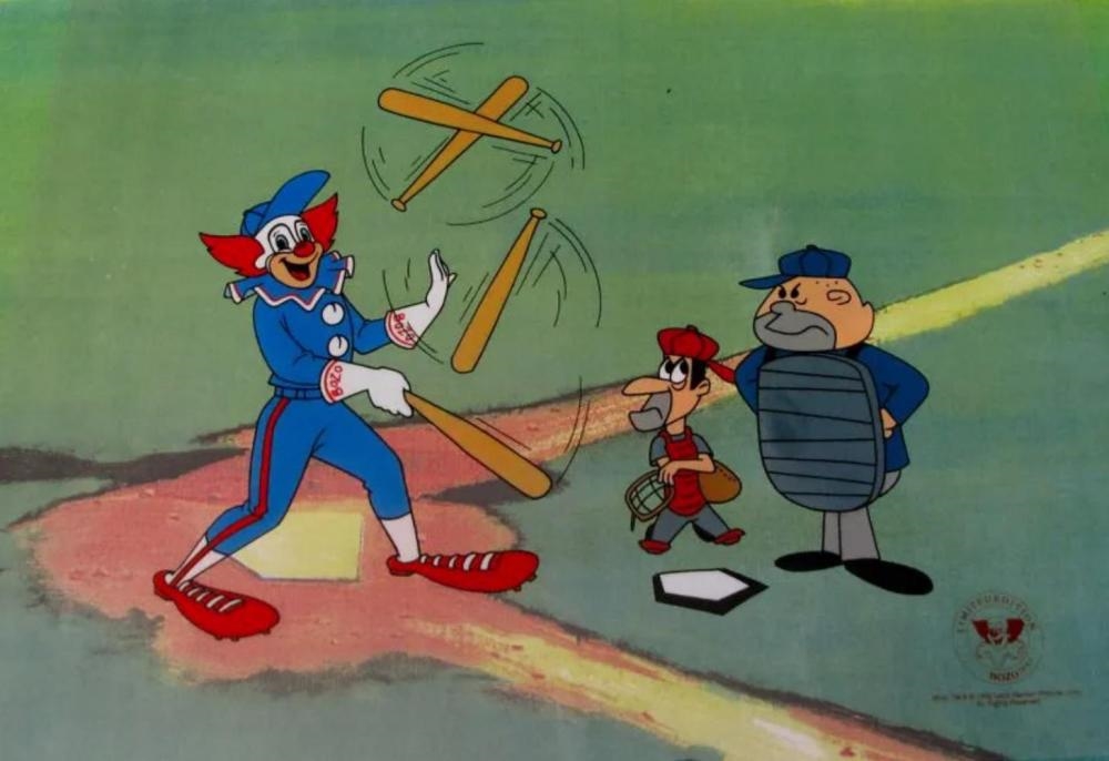Larry Harmon | BOZO THE CLOWN PLAYS BASEBALL (1957) | MutualArt