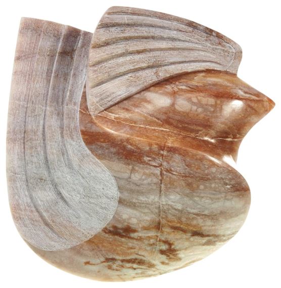 Kirk Tatom | Kirk Tatom (b.1955) Carved Alabaster Sculpture | MutualArt