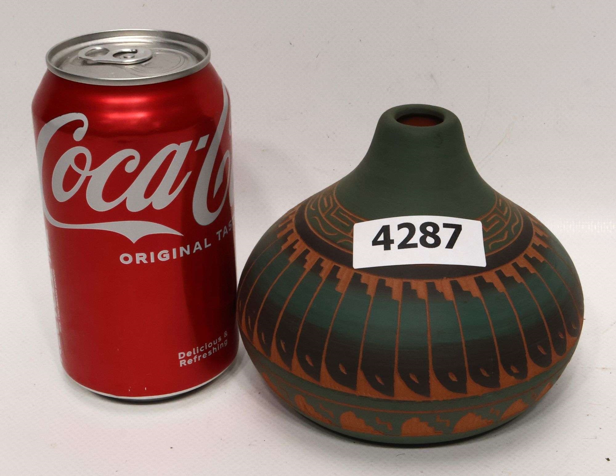 J. Hayes | Navajo Pottery Vase | MutualArt