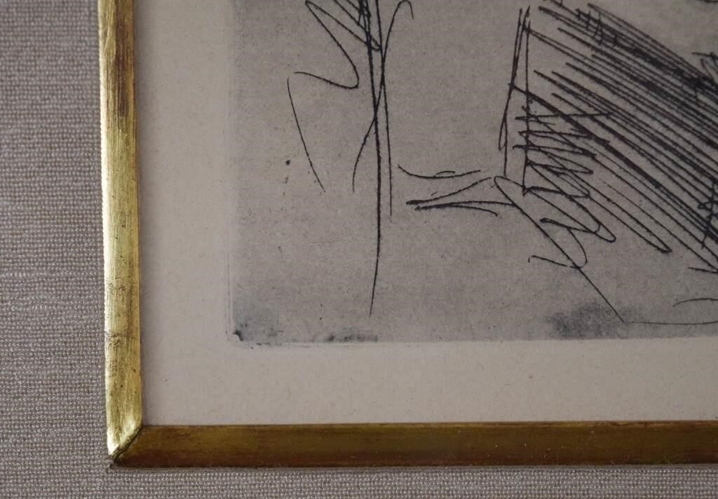 Pierre Bonnard | Pierre Bonnard Etching The Engraver | MutualArt