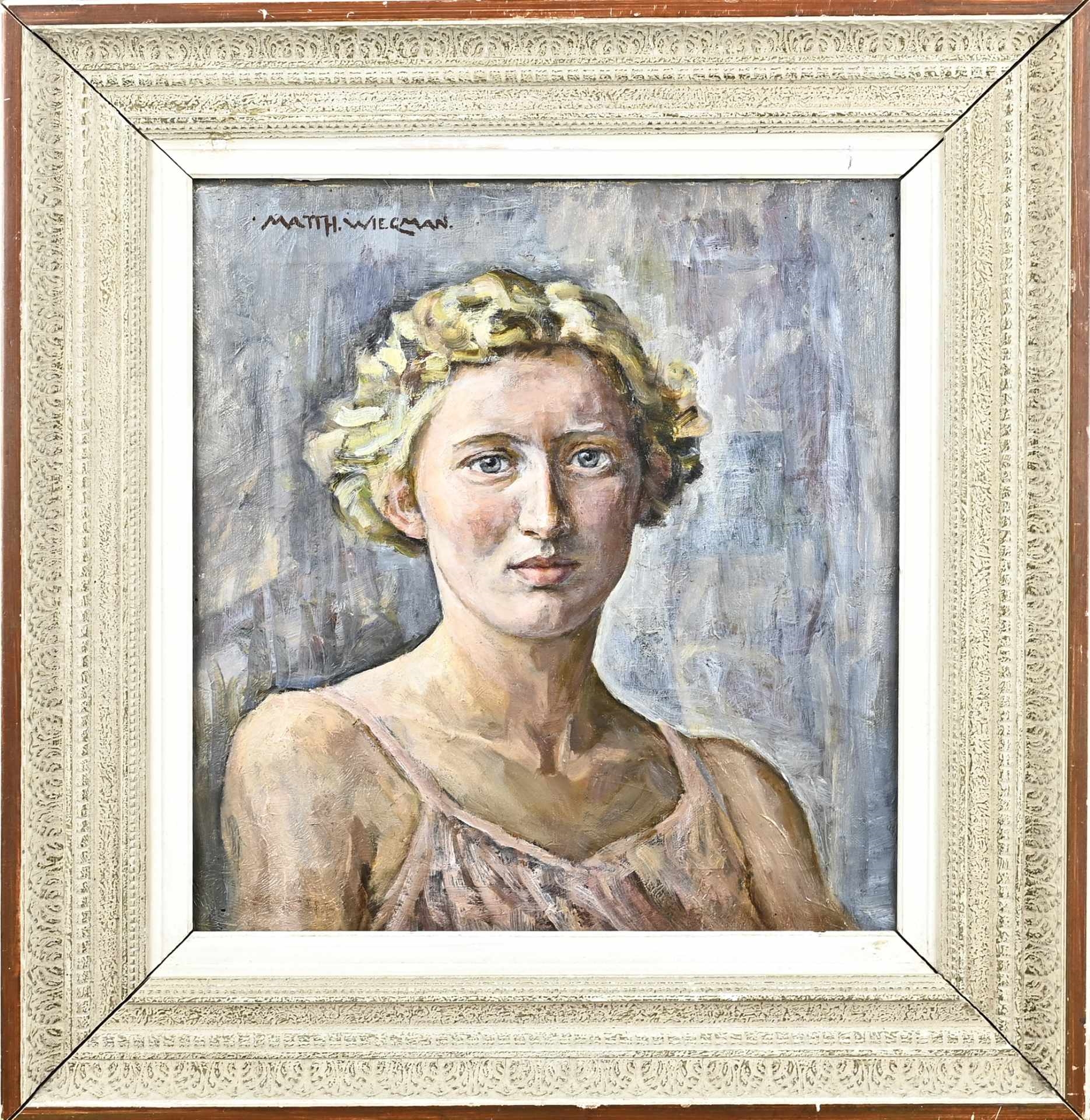 Mathieu Wiegman | Portret jonge vrouw Corrie | MutualArt