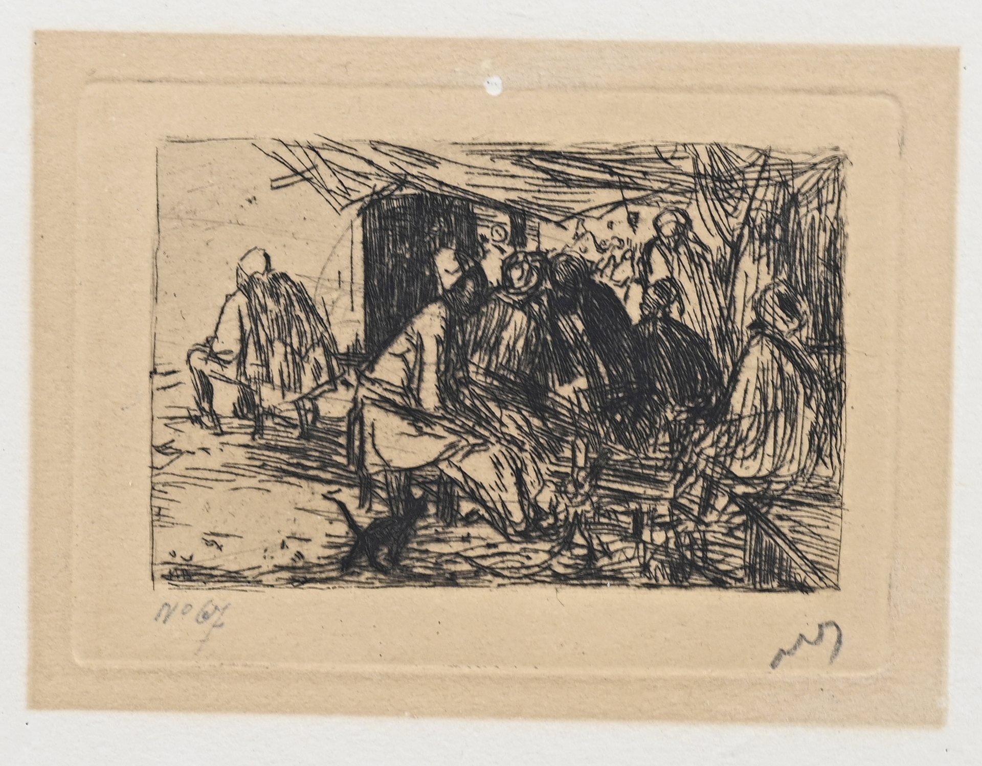 M. Bauer | Oriëntaalse voorstellingen met figuren. | MutualArt