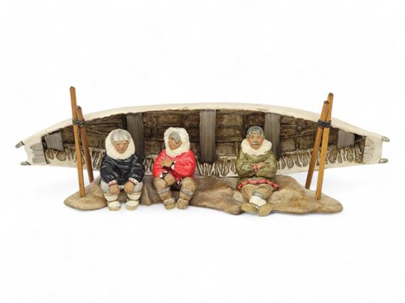 C. Alan Johnson | Whale Feast Scene | MutualArt