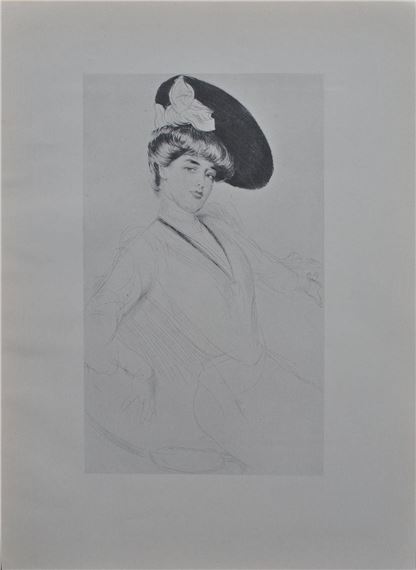 Paul César Helleu | Miss Taylor (1913) | MutualArt