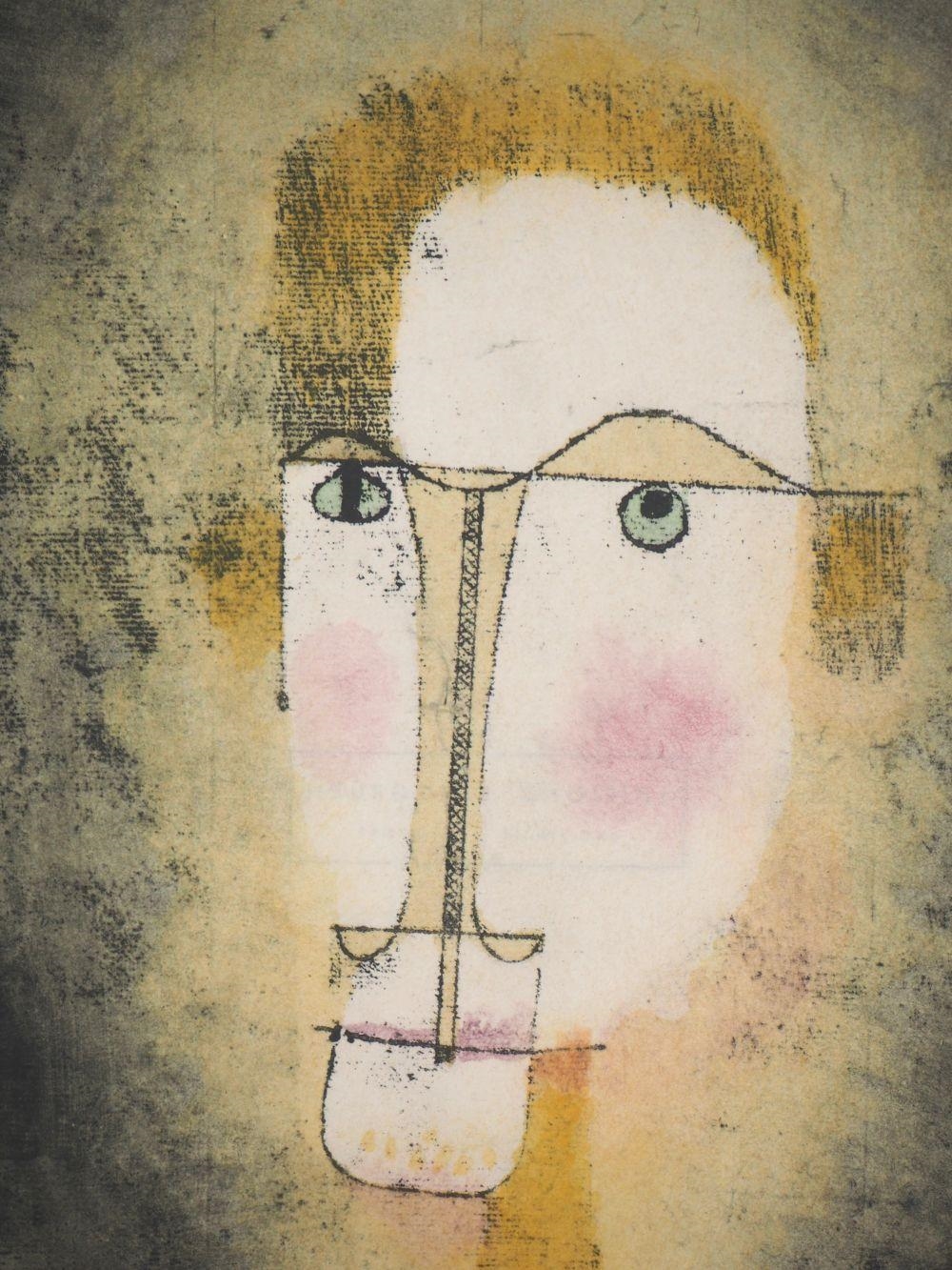 Paul Klee | Portrait of a Yellow Man (1964) | MutualArt